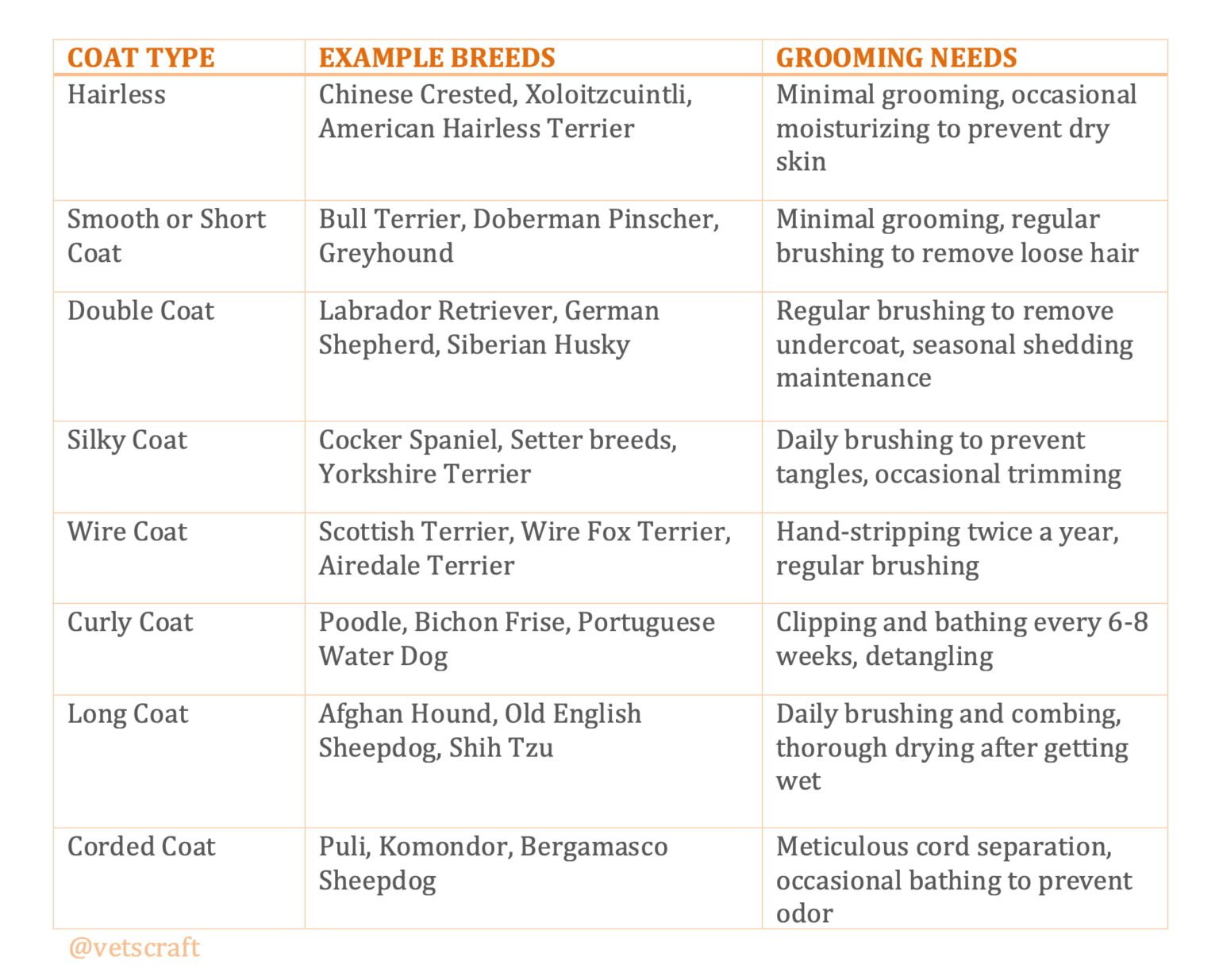 Choosing a Dog to Keep | Size, Coat Type, Sex and Age | Vetscraft