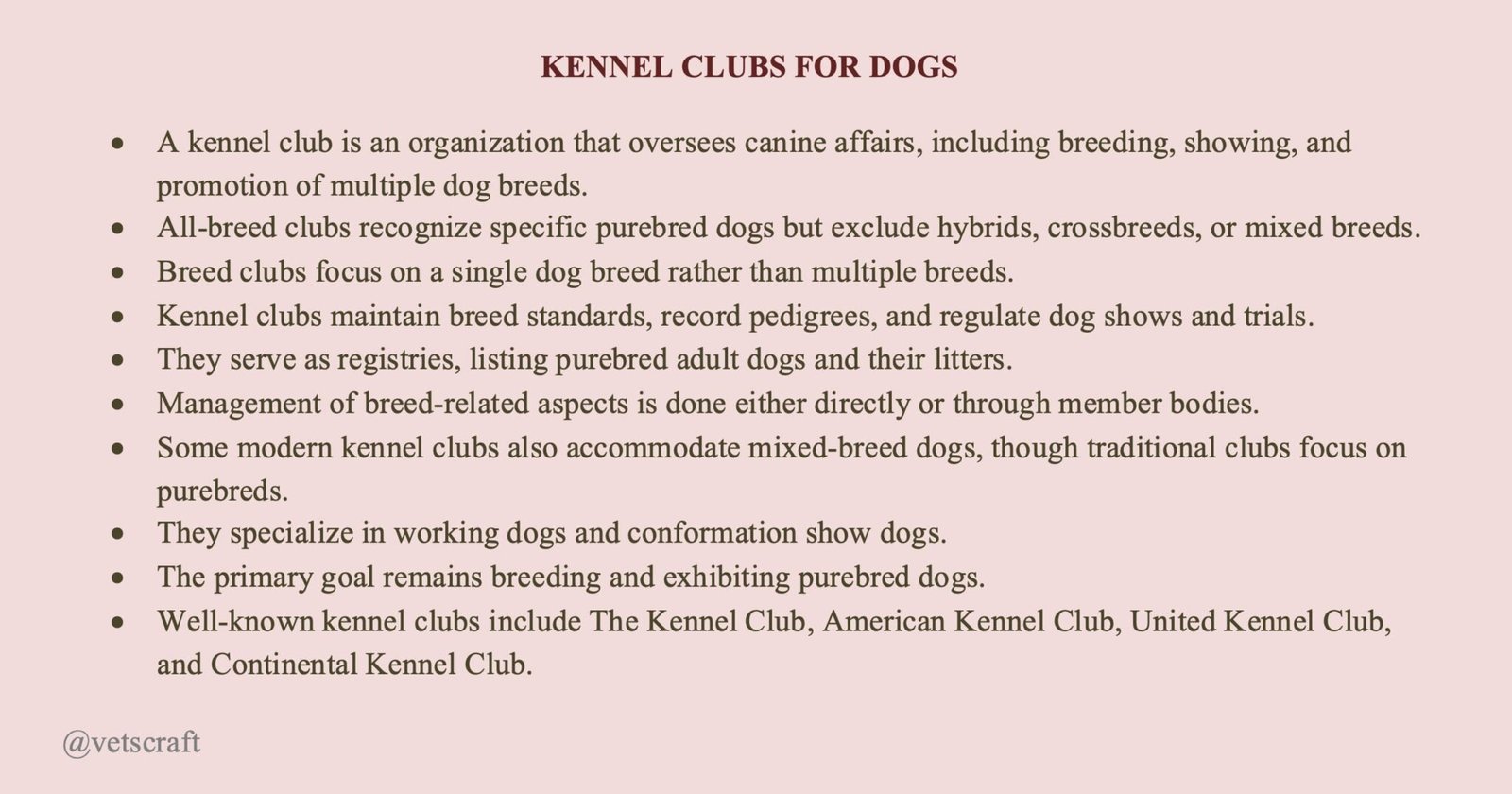 Kennel Clubs for Dogs | Pedigree, Registration Process & Show