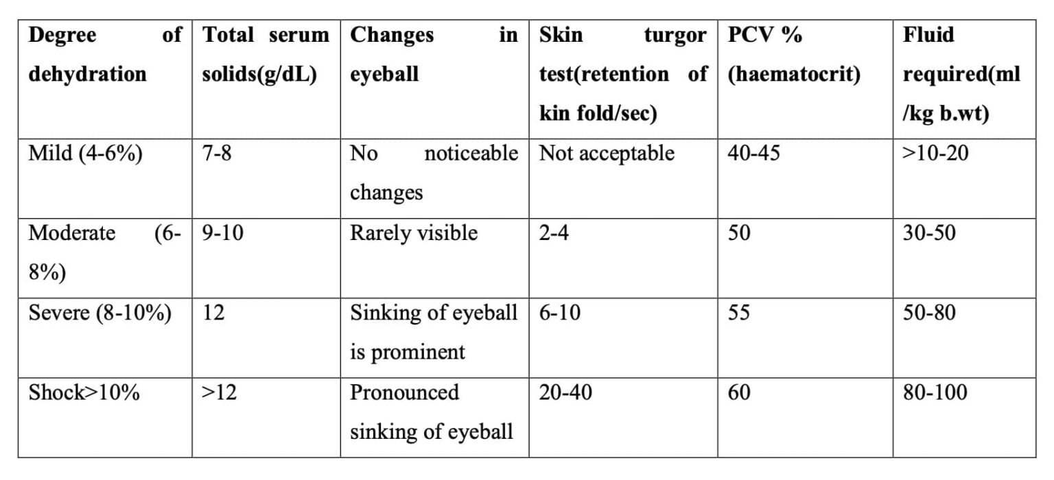 Dehydration: Loss of Fluid and Electrolytes